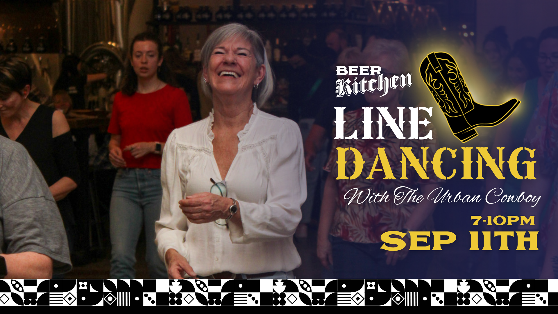 Line Dancing by Urban Cowboy | 100K Beer Kitchen