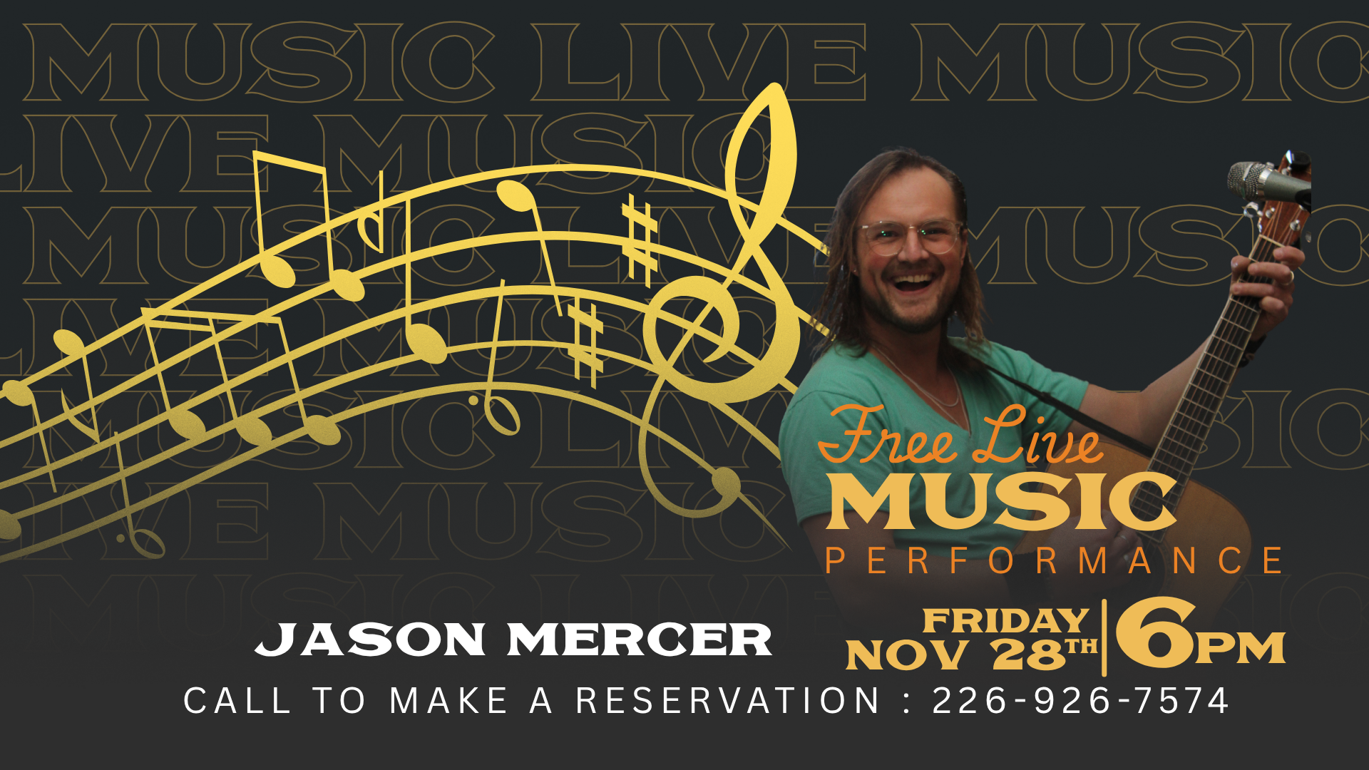 Jason Mercer Live at Beer Kitchen | 100K Beer Kitchen